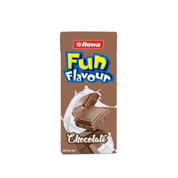 REWA FUN FLAVOUR CHOCOLATE (200ml) - Sunrise Fresh